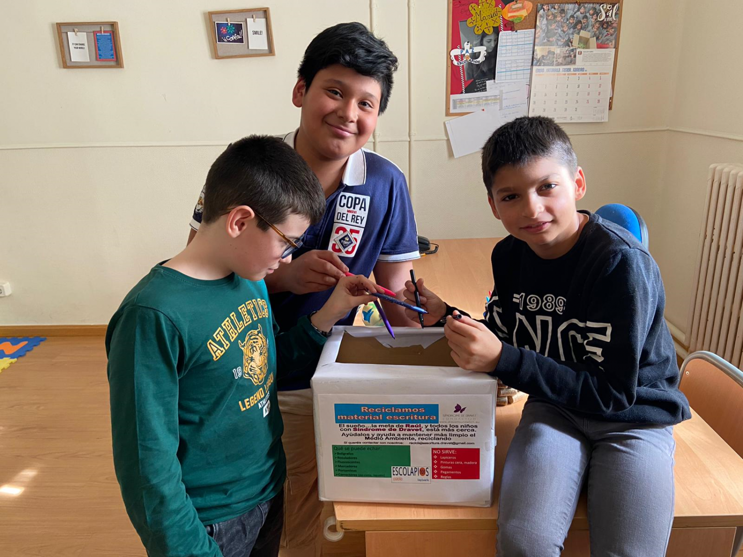 Proyecto De Reciclaje De Material Escolar Colegio Escolapios Logroño