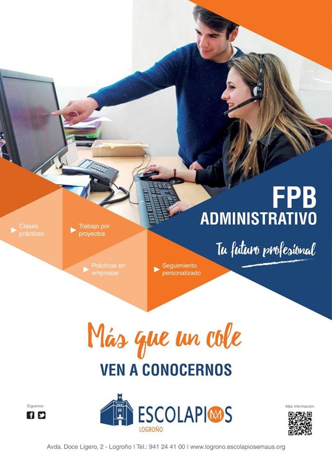 Formación Profesional Básica en Servicios Administrativos. - Colegio ...